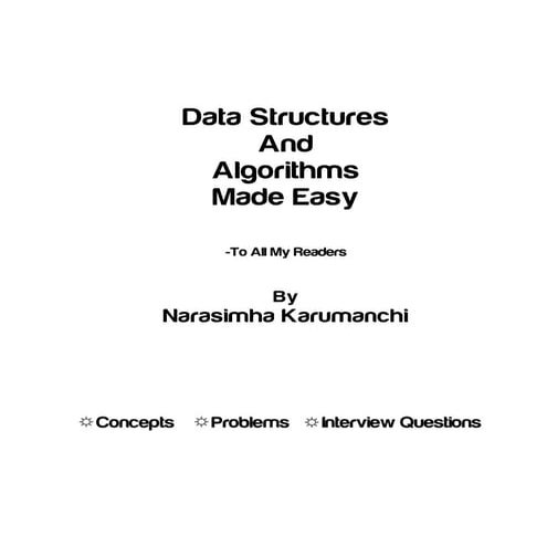 Datastructuresandalgorithms Pdf