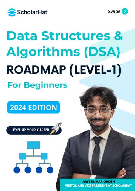 Data Structures And Algorithms Roadmap For Beginners By Scholarhat Pdf