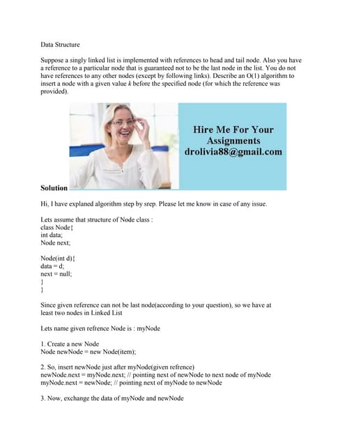 Python Singly Linked List Element Insertion Consider The Follopdf 0801