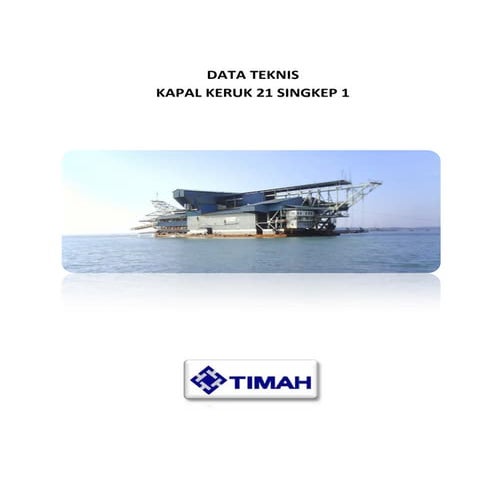 Data teknis kk 21 singkep 1 | PDF