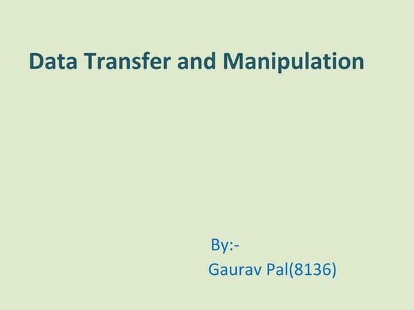 Synchronous And Asynchronous Data Transfer Ppt 3360