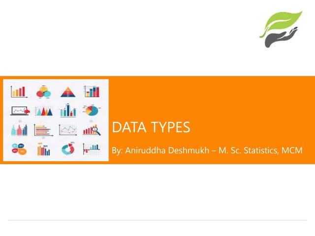 Data and its Types | PPTX