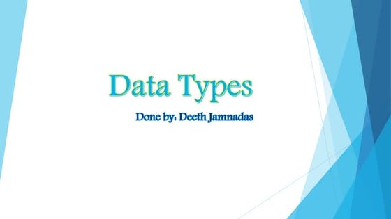 Data and information | PPT