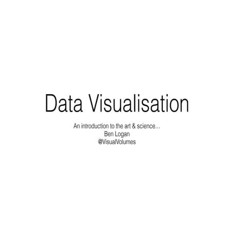 Data Visualisation - An Introduction | PDF