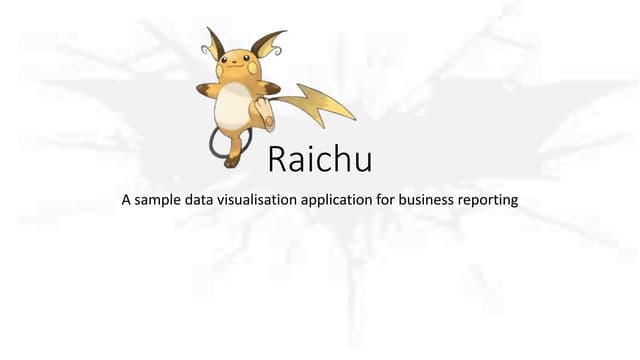A sample data visualisation web application | PPT A sample data visualisation web application | PPT