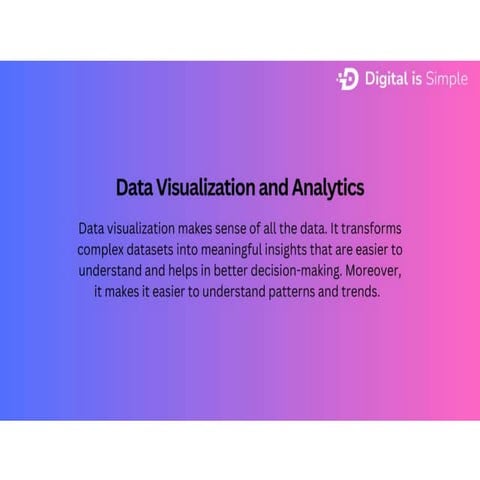 Data Visualization and Analytics | PPT