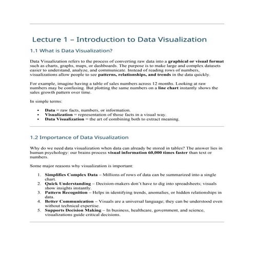 Data visualization lecture 1 (Introduction to Data Visualization).docx