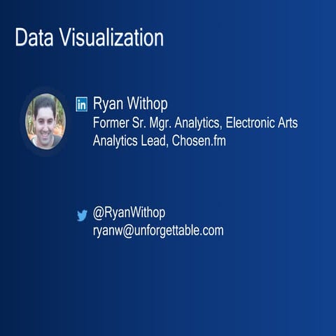 Data Visualization & Storytelling Top Tips | PPTX