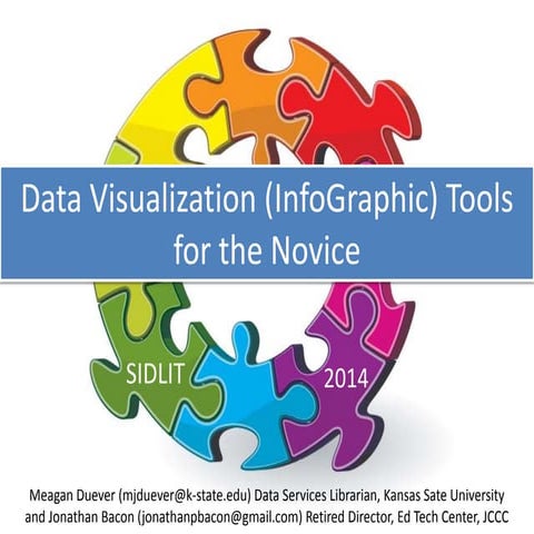 Data Visualization Tools for the Novice | PPT