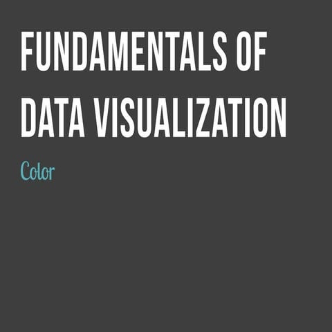 The use of color in medical imaging | PPTX