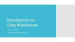 Data Warehouse | PPT