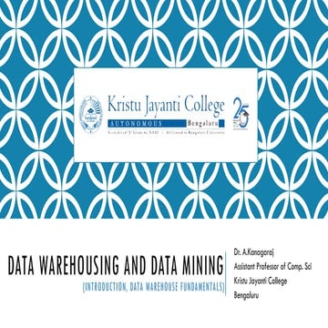 Data warehousing and Mining - KDD Process.pptx