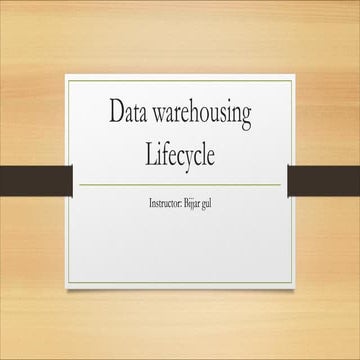 Data warehousing Lifecycle lecture 2.pdf