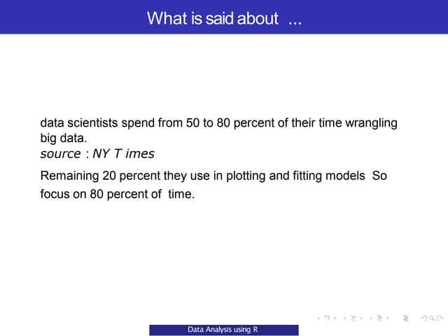 Data Wrangling In R Language Ppt