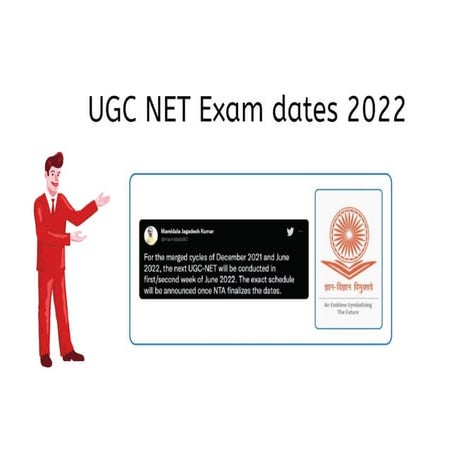 UGC NET Exam Dates 2022 Announcement by UGC Chairman | PDF