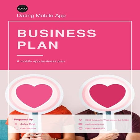 Dating App Business Plan Example | PDF | Social Networking | Internet