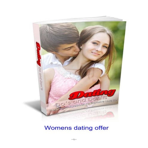 Dating dos and_donts | PDF