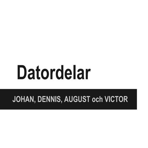 Dator | PDF