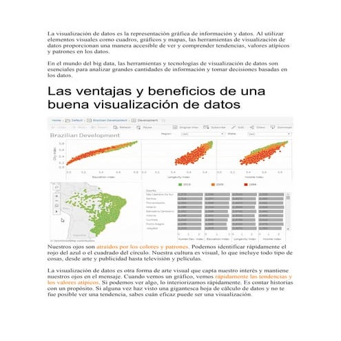 Visualizacion de datos | PDF