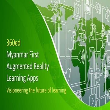 Myanmar's first Augmented Reality Learning Apps & Flashcards | PPTX