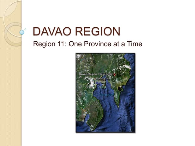 Philippines Region XI Davao | PPTX