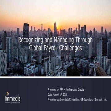 What Is Global Payroll ? Everything You Need to Know [Guide] | PDF