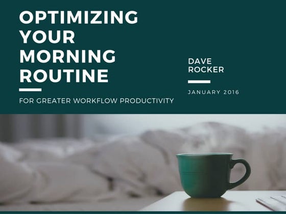 Darrens Morning Routine | PPT