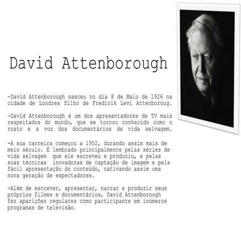 David Attenborough | PPTX
