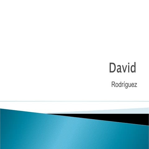 David | PPT