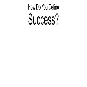 How Do You Define Success? | A Sermon on 1 Samuel 16:1-13 | PPTX
