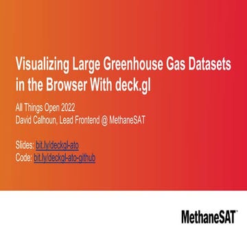 Visualizing Large Greenhouse Gas Datasets in the Browser With deck.gl