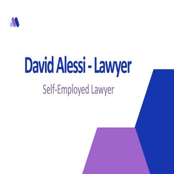 David Alessi - Lawyer - Experienced Professional.pdf