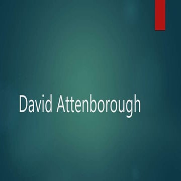 David Attenborough | PPTX