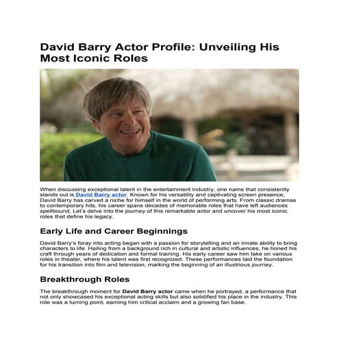 David Barry Actor Profile_ Unveiling His Most Iconic Roles.docx