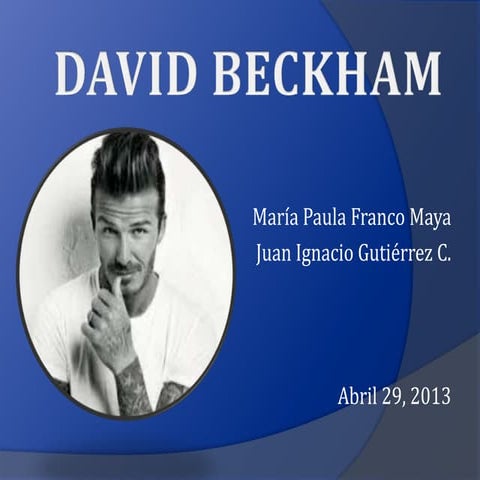 David beckham | PPTX