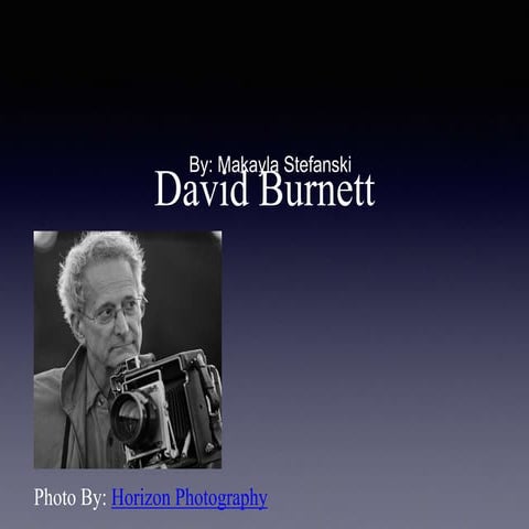 David burnett photojournalism final | PPTX