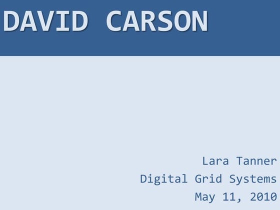 David carson | PDF