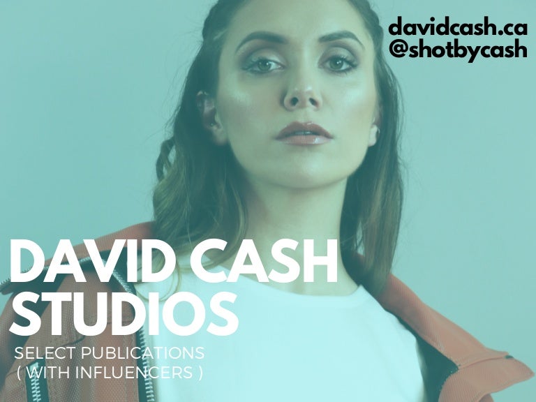 David cash influencer publications deck 2019 david cash studios