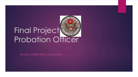 David Cleare presentations