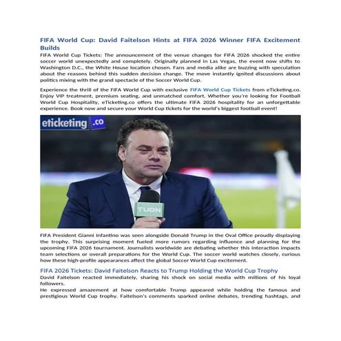 David Faitelson Hints at FIFA 2026 Winner FIFA Excitement Builds.docx