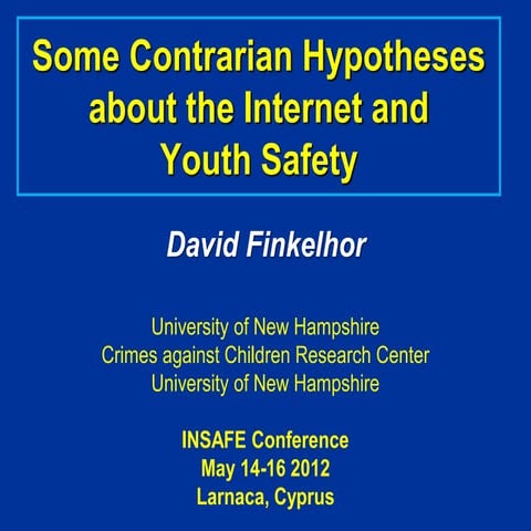 David finkelhor | PDF