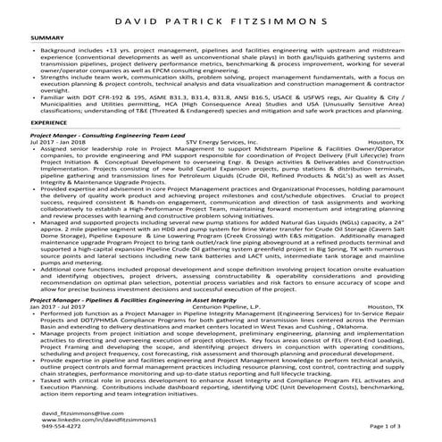 David Sprague - Resume 13 Jun 16 | DOCX