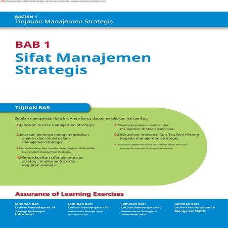 David, Fred, Strategic Management, 13th edition[036-073] BAB 1 | PDF