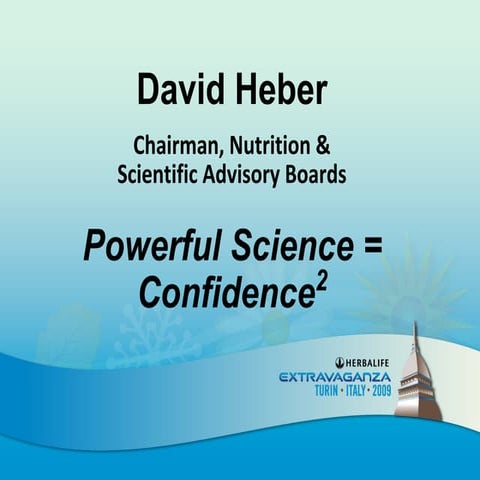 Dr. David Heber - Why Herbalife? | PDF