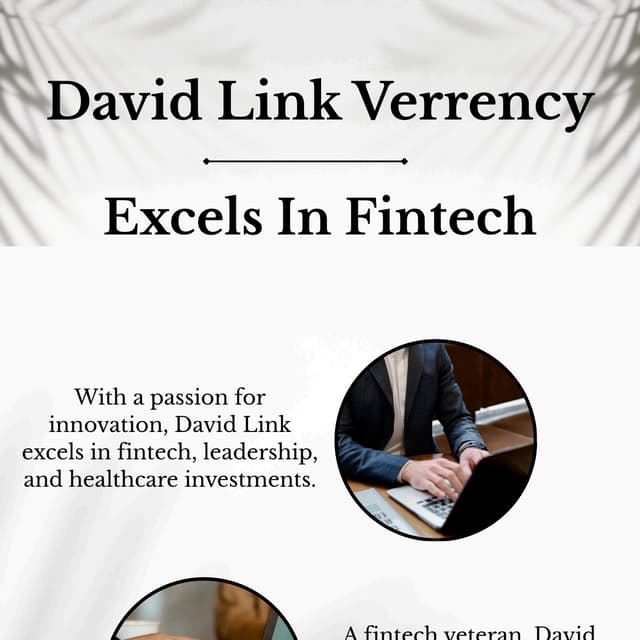 David Link Verrency - Excels In Fintech | PDF