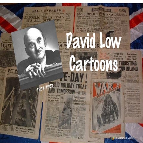 David Low Second World War Political Cartoon Study | PPT