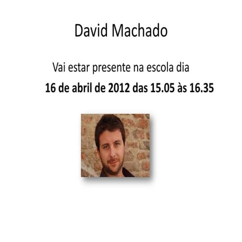 David Machado | PPSX