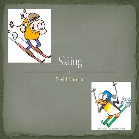 Skiing | PPTX