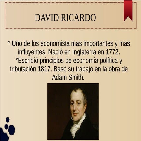 David ricardo | ODP