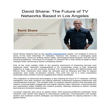 David Shane_ The Future of TV Networks Based in Los Angeles.pdf